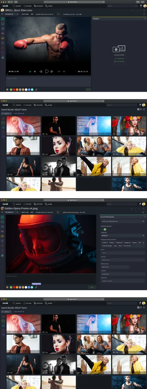 Getting started with Iconik